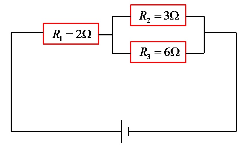 The total resistance in a combination circuit - Math For All