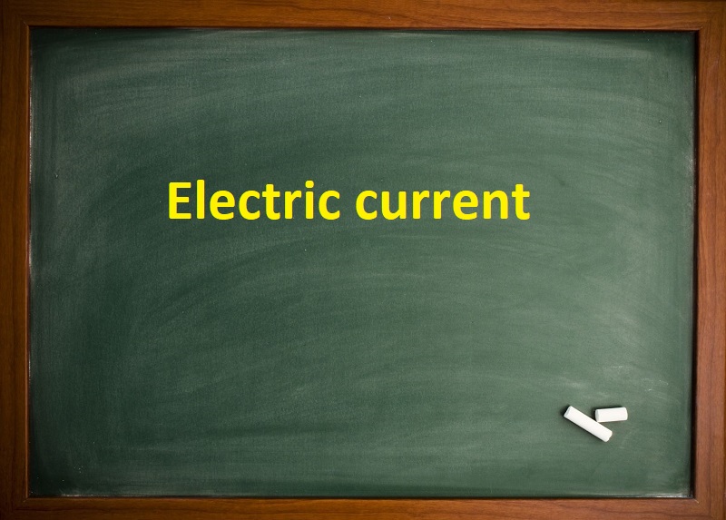 Electric current - Math For All